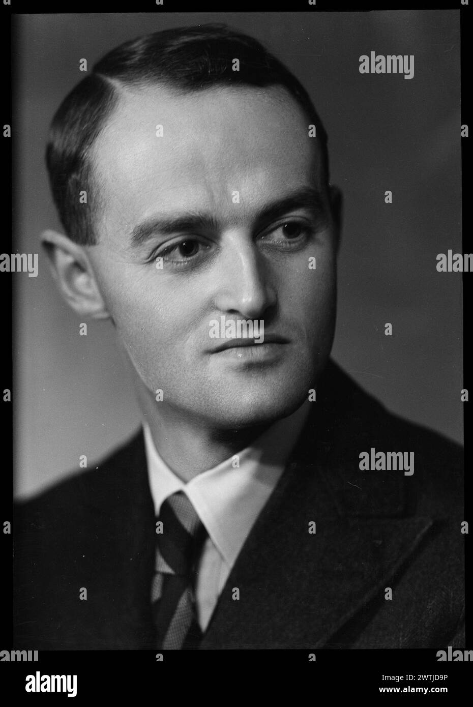 Man; inscribed 'E J Walker Esquire' gelatin silver negatives, black-and ...