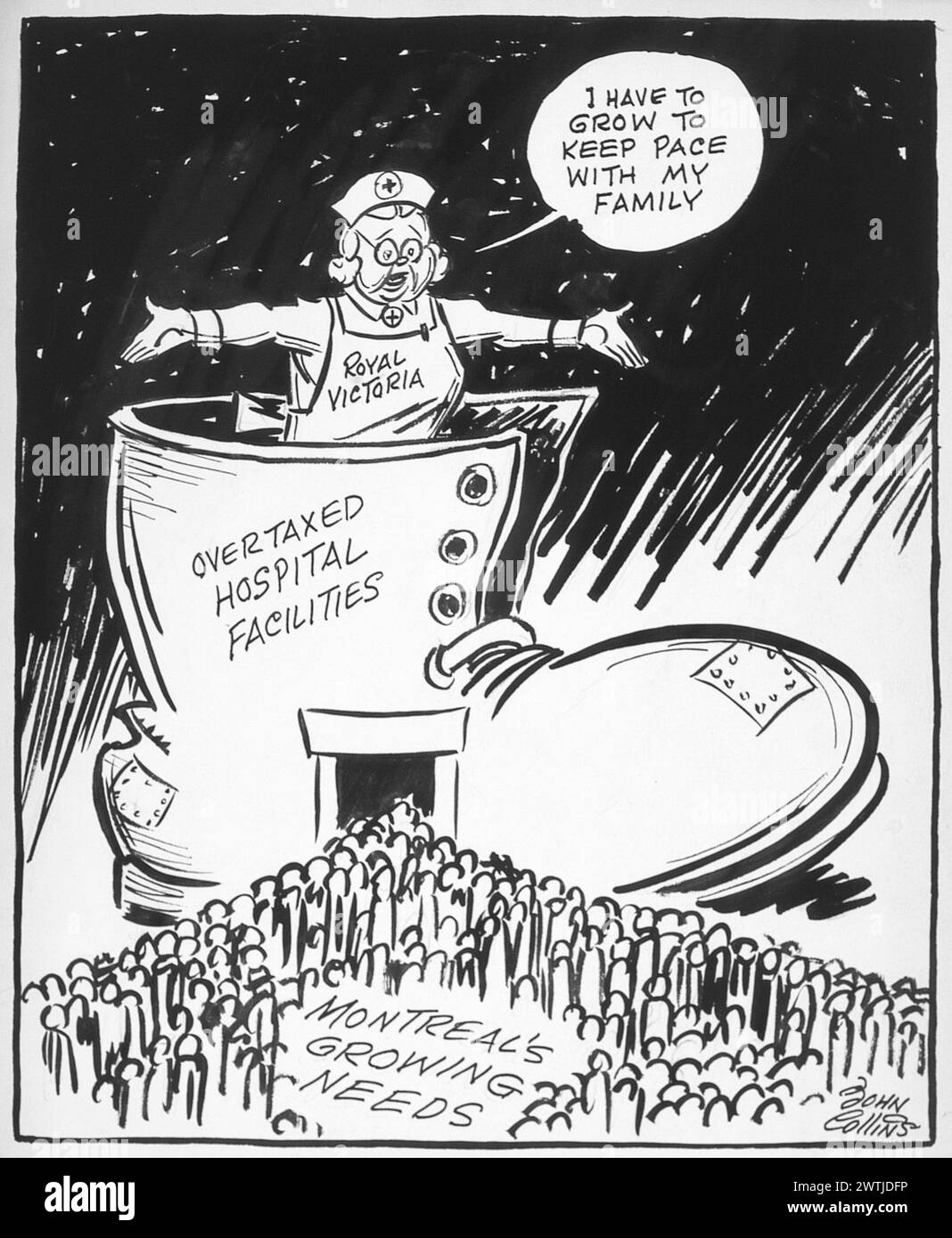 Woman cartoon in home hi-res stock photography and images - Alamy