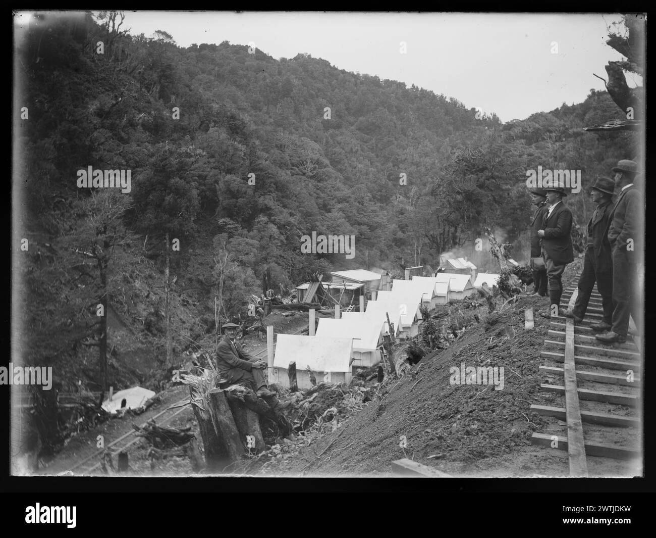 High level view from Black and White Stock Photos & Images - Alamy