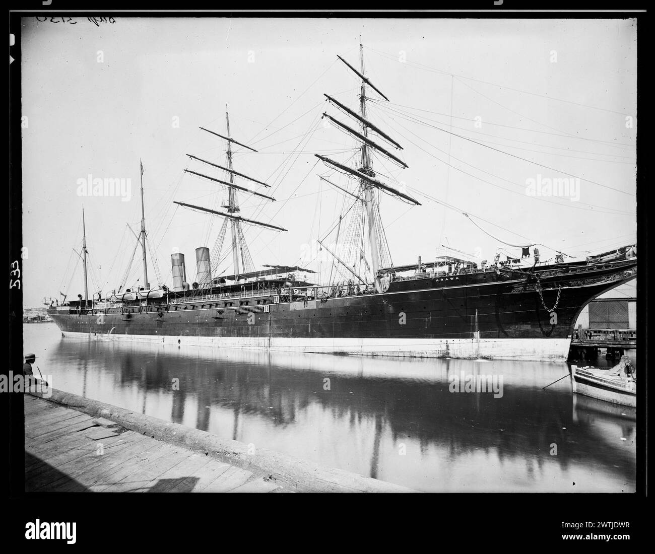 [Arawa] gelatin dry plate negatives, black-and-white negatives Stock ...