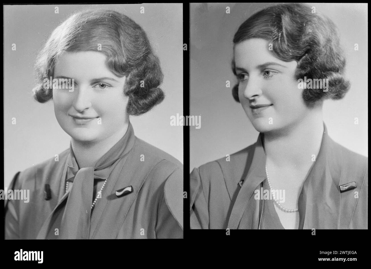 Woman; inscribed 'Miss Williams' gelatin silver negatives, black-and ...