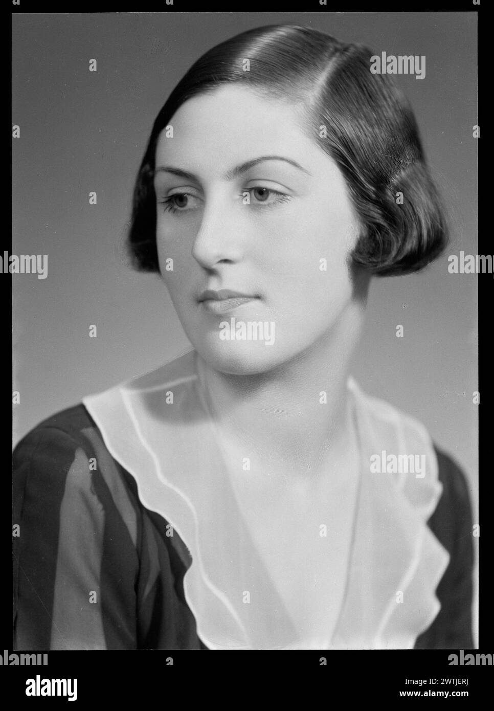 Woman; inscribed 'Miss Kember' gelatin silver negatives, black-and ...