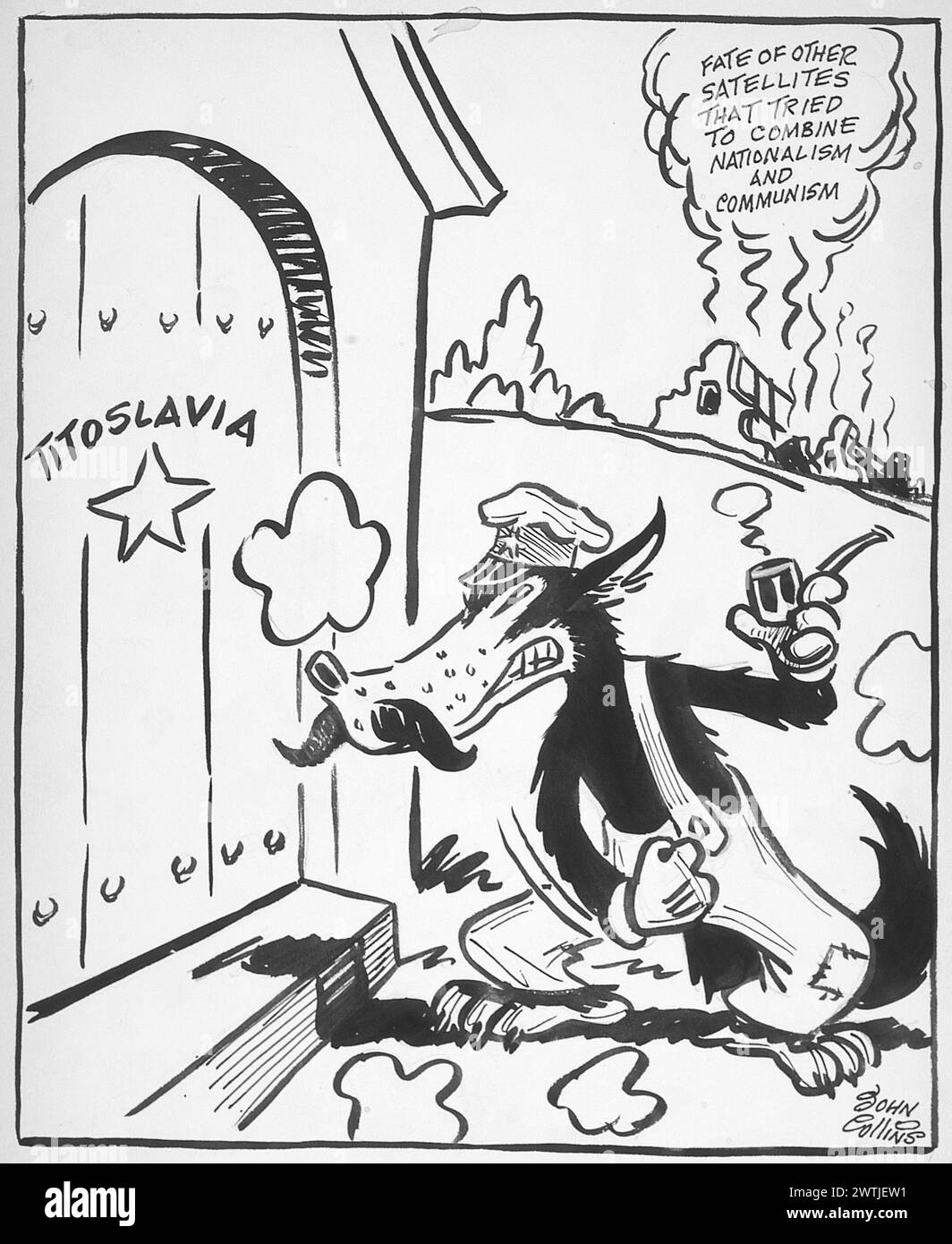 Huff and puff Black and White Stock Photos & Images - Alamy