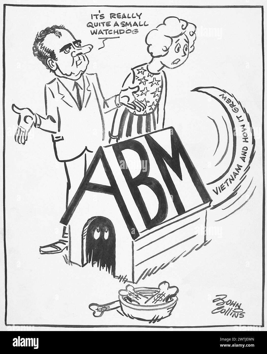 Cartoon - Could Be Another Tail of Woe. John Collins (1917-2007 Stock ...