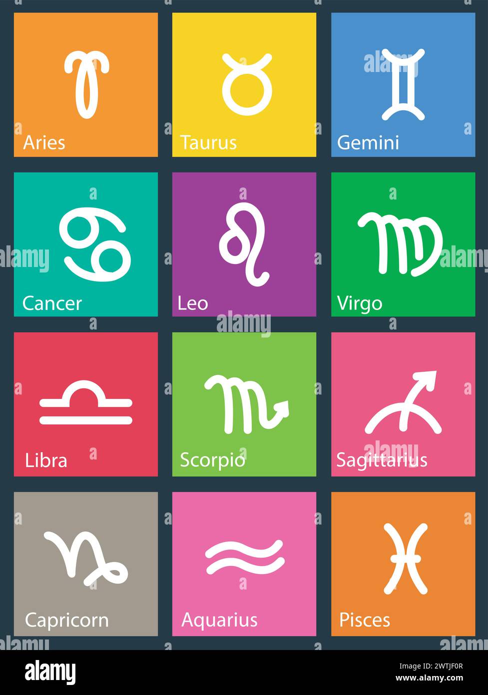 Red gemini Stock Vector Images - Alamy