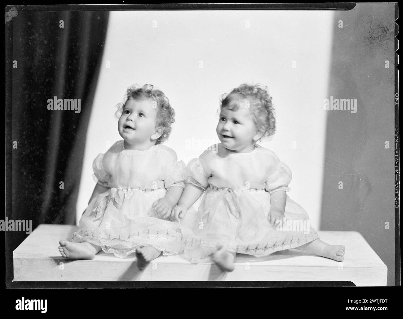 Children; inscribed 'Mrs Richard Stuart' Nitrate negatives, gelatin ...