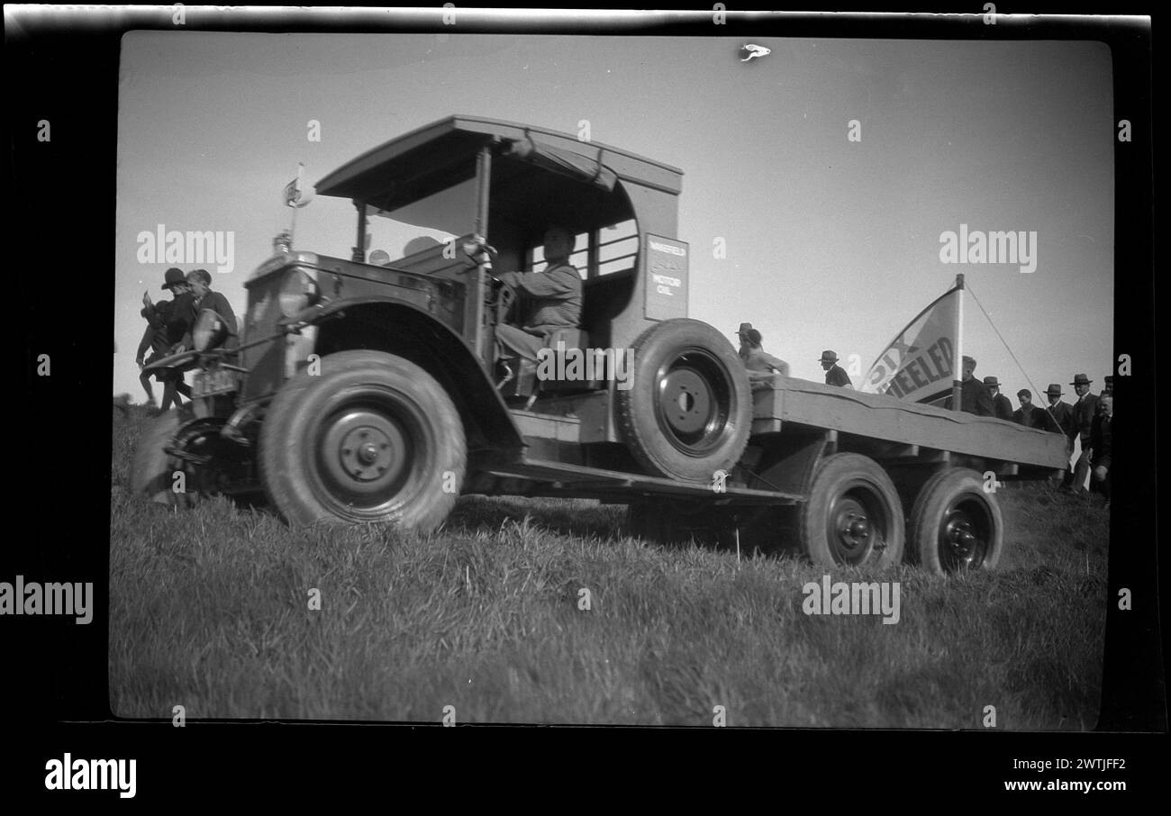 [Morris 6-Wheel Truck Trials] gelatin silver negatives, black-and-white ...