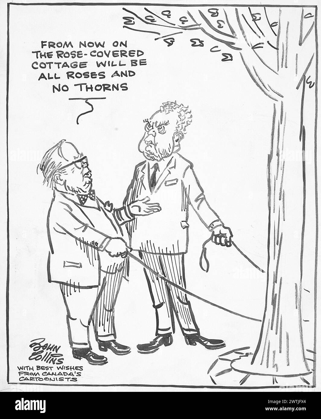 Vintage cartoon dog Black and White Stock Photos & Images - Alamy