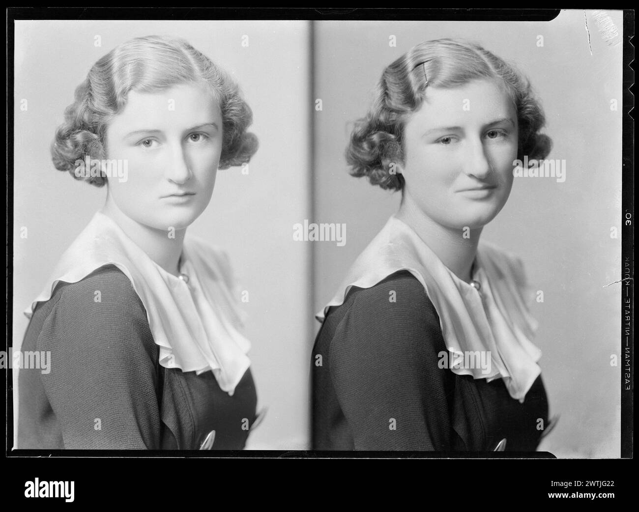 Man; inscribed 'Mrs Graham Robertson' Nitrate negatives, gelatin silver ...