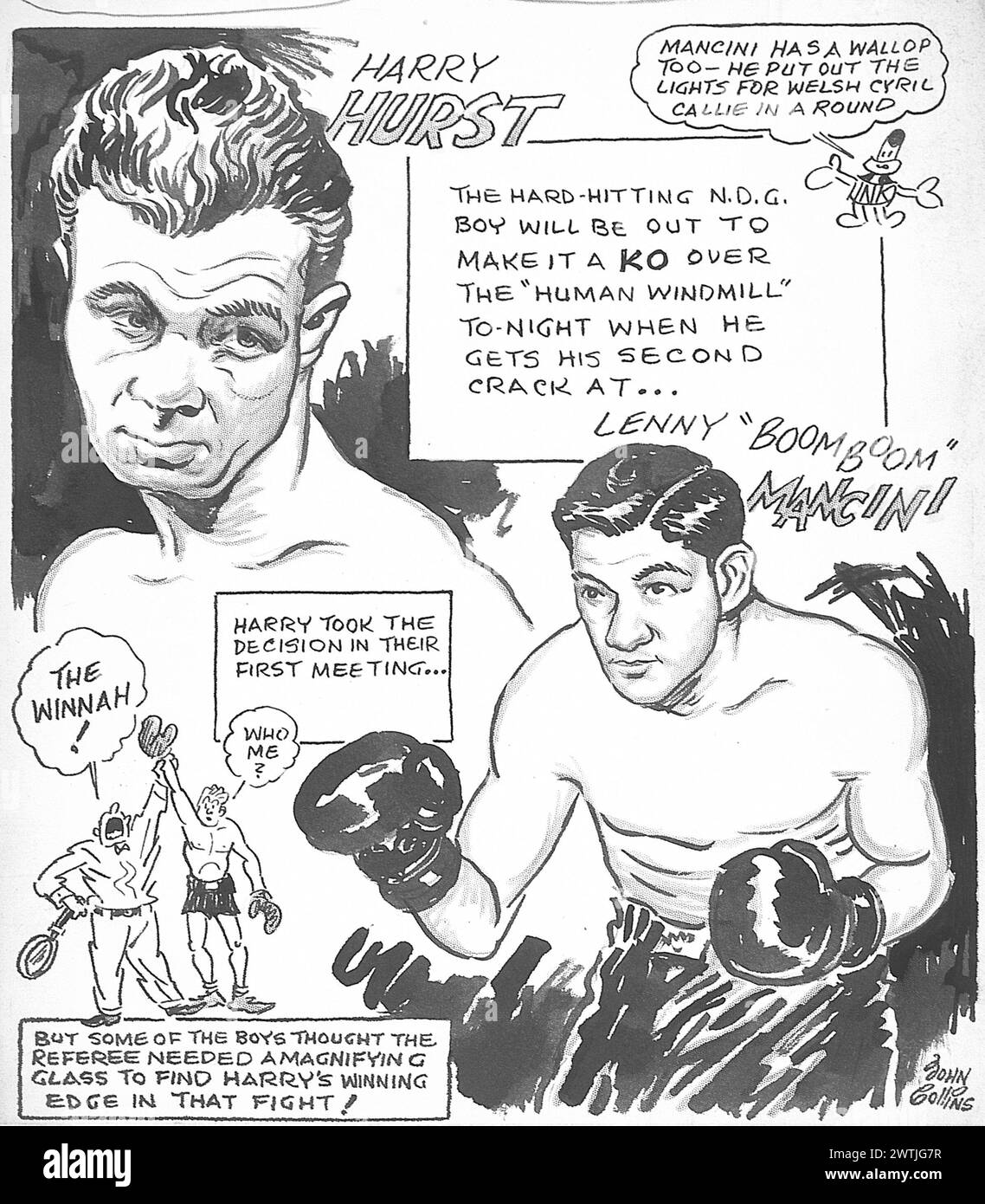 Wrestling audience illustration Black and White Stock Photos & Images ...