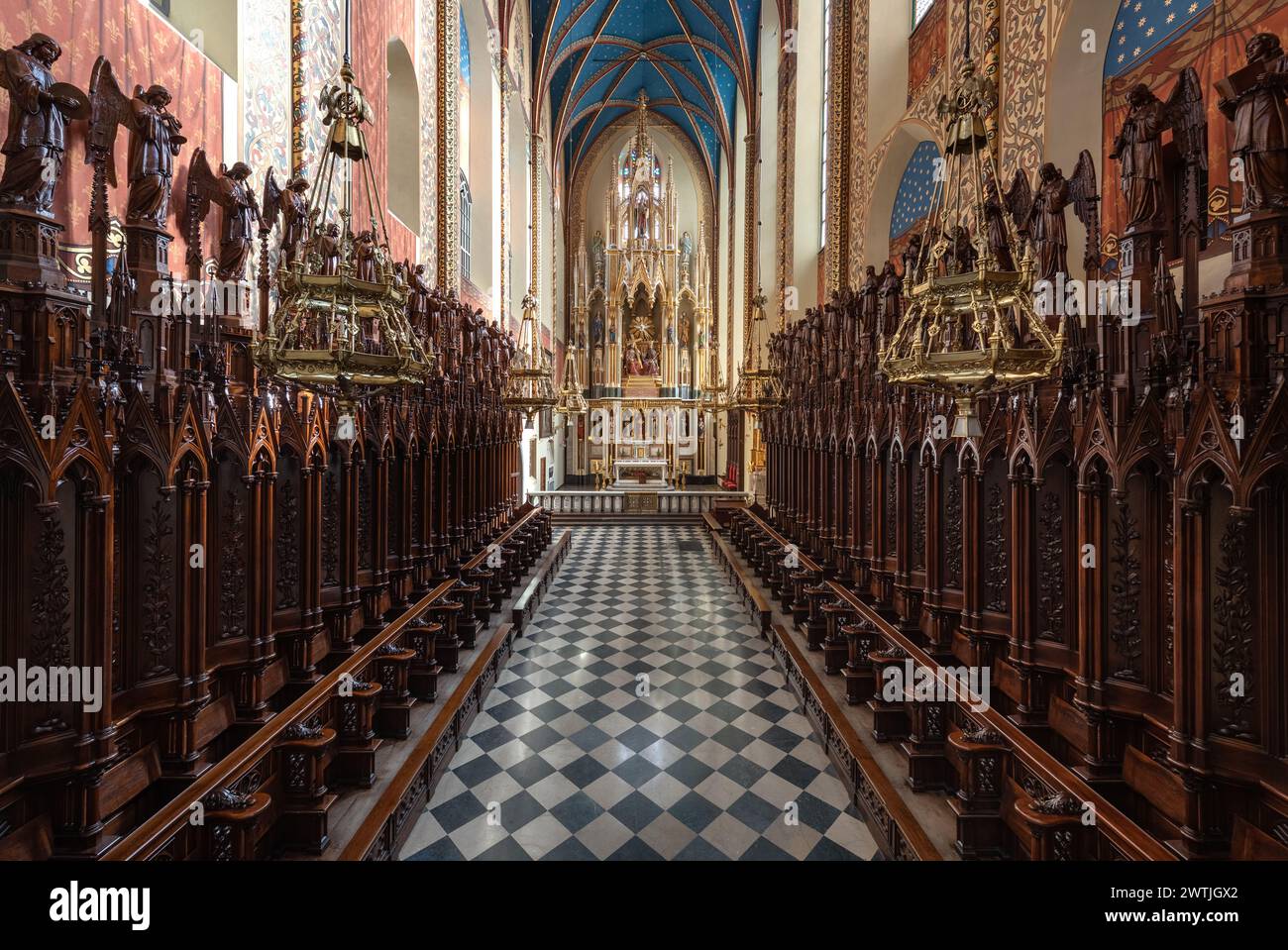 Basilica of Holy Trinity, Dominicans, Krakow, Poland Stock Photo - Alamy