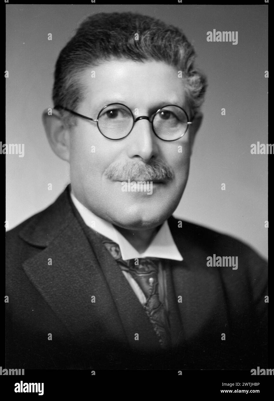 Man; inscribed 'Mr Heinemann' gelatin silver negatives, black-and-white ...