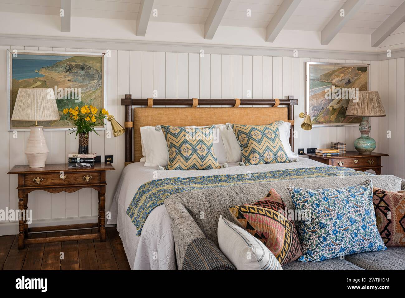 Realistic Colonial Bedroom