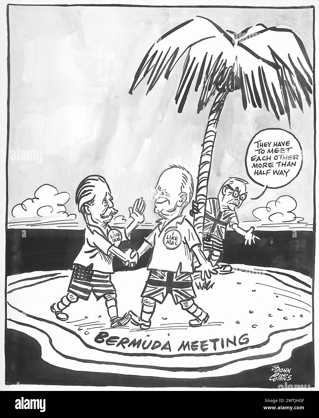 Bermuda shorts Black and White Stock Photos & Images - Alamy