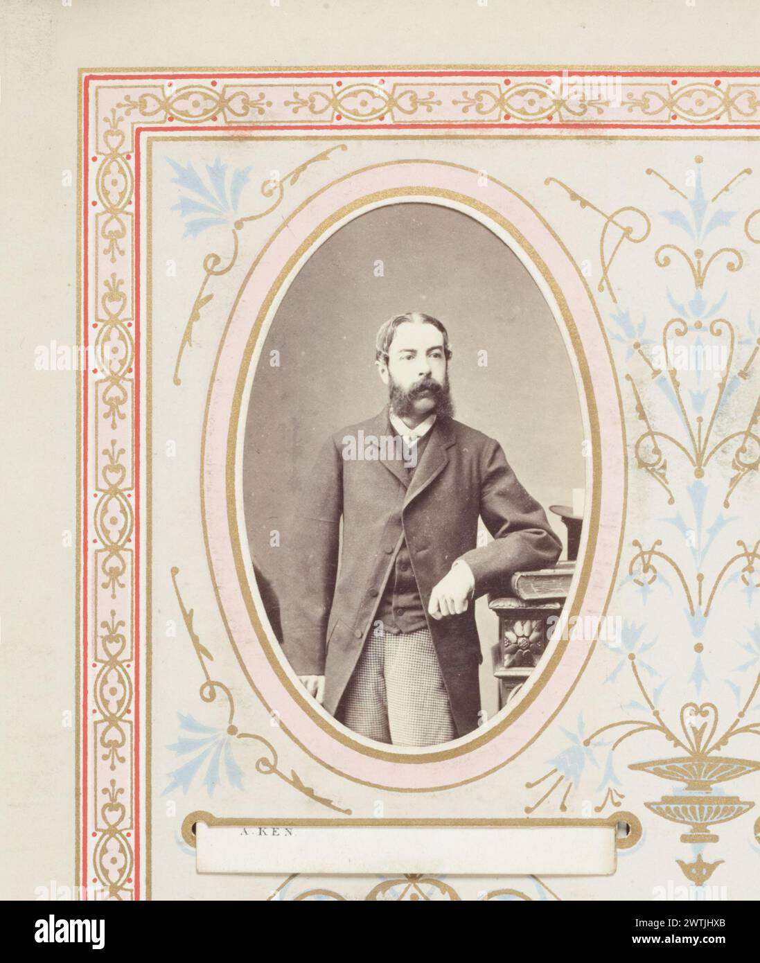 Man with beard. From the album: The Colonial Family Album cartes-de ...