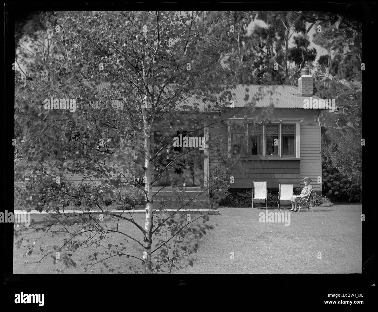 Untitled black-and-white negatives Stock Photo - Alamy