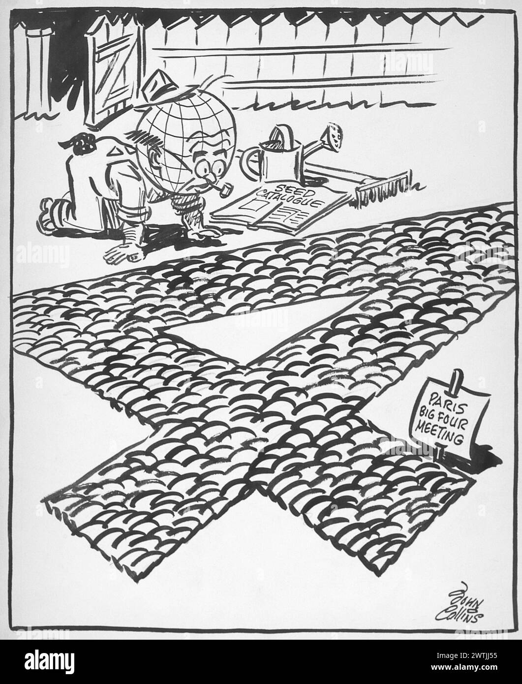 Cartoon no sign Black and White Stock Photos & Images - Alamy