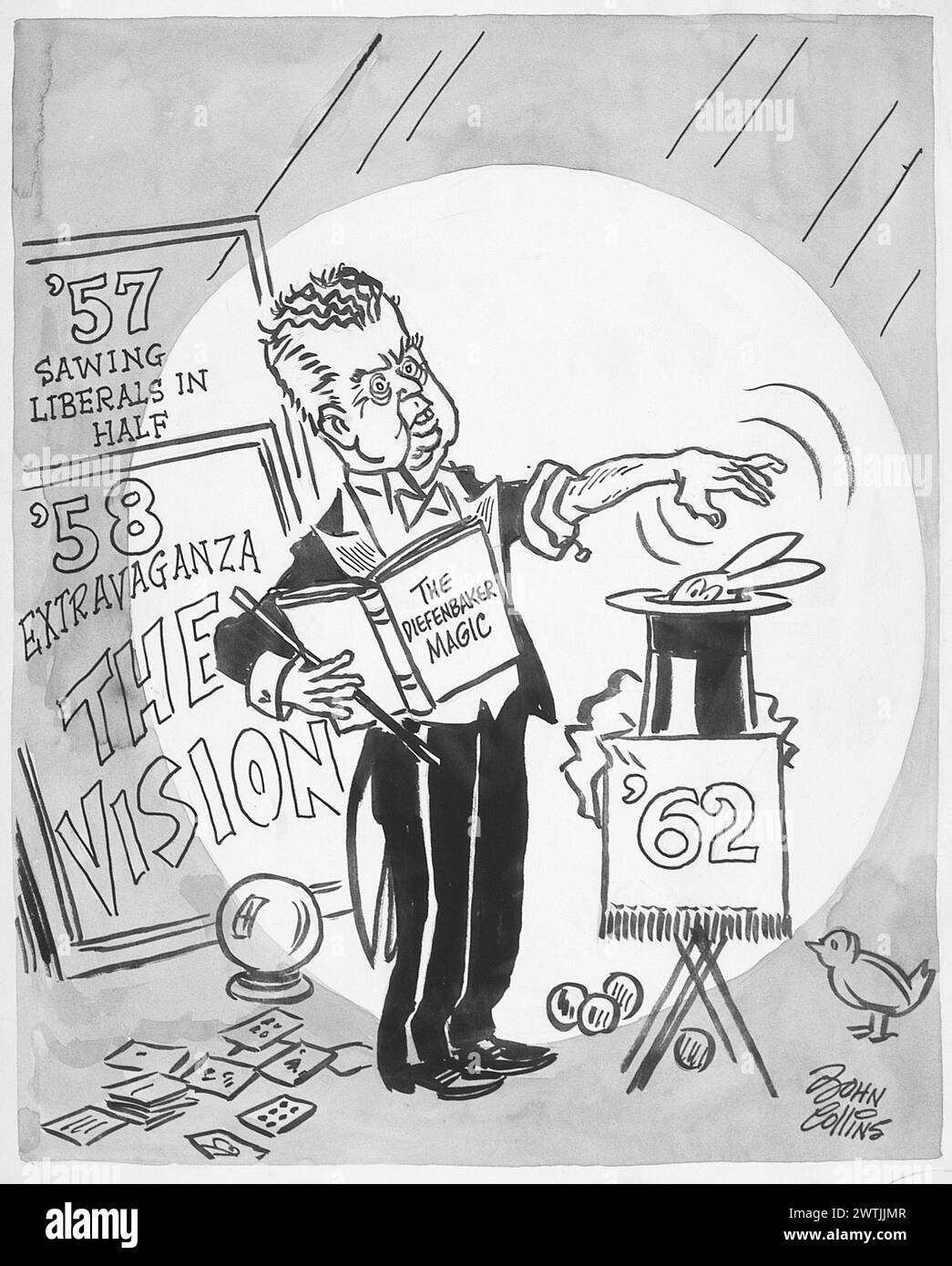 Cartoon - It's Always Hard to Find an Encore. John Collins (1917-2007 ...