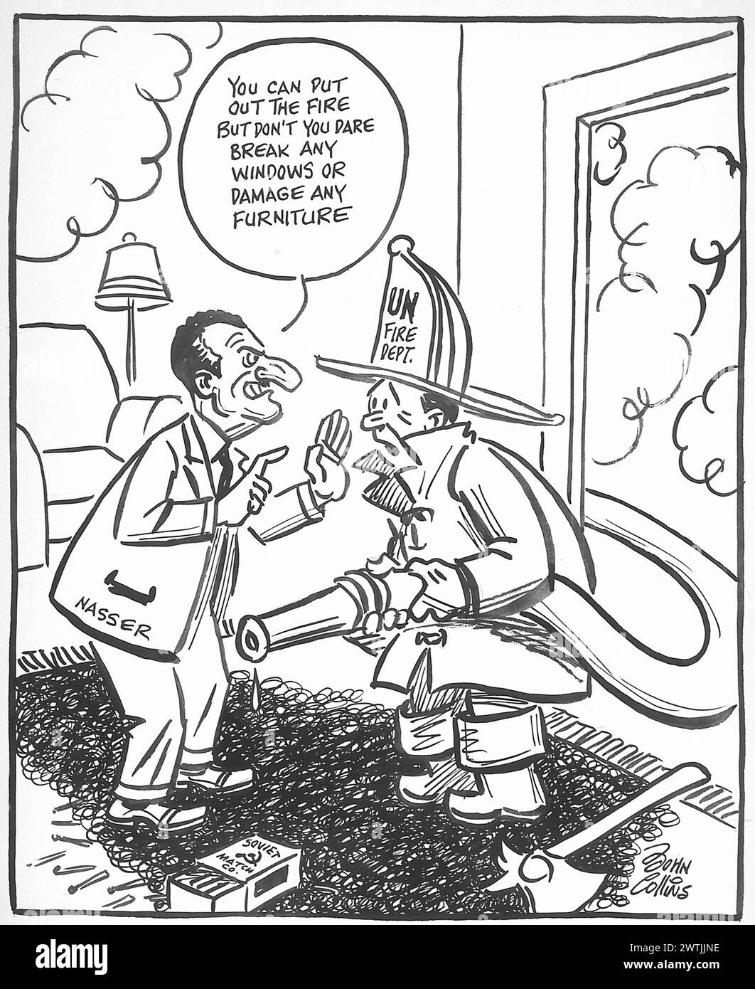 Cartoon - Fireman, Save My Child-But Don't Disturb Anything. John ...