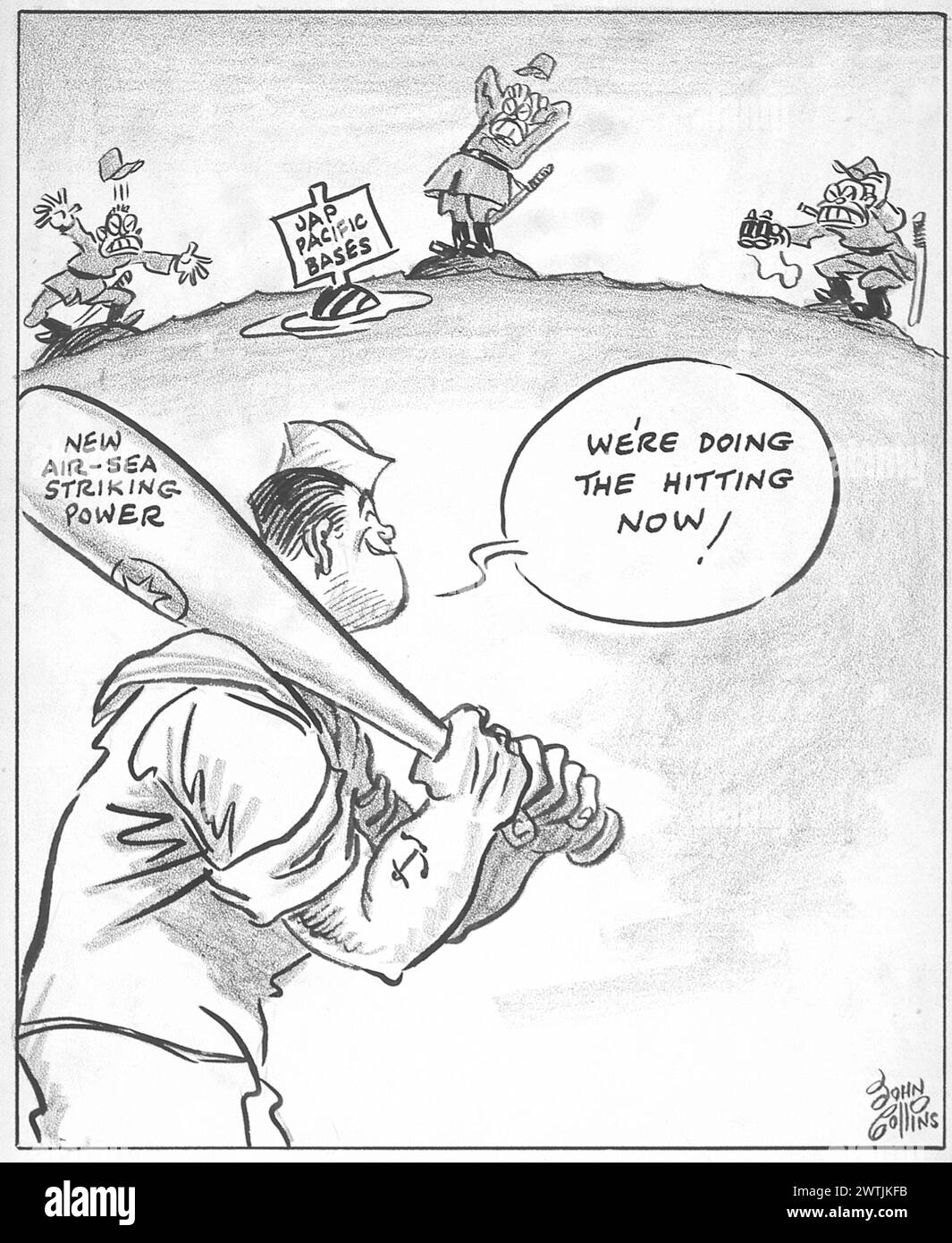 Cartoon baseball bat Black and White Stock Photos & Images - Alamy