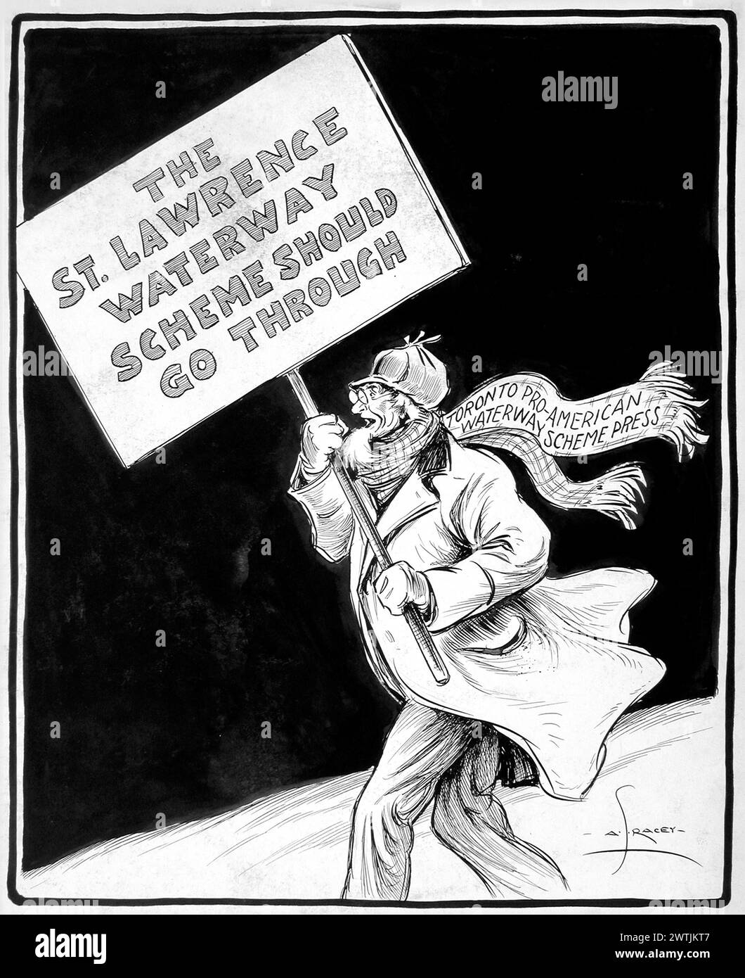 St lawrence waterway Black and White Stock Photos & Images - Alamy