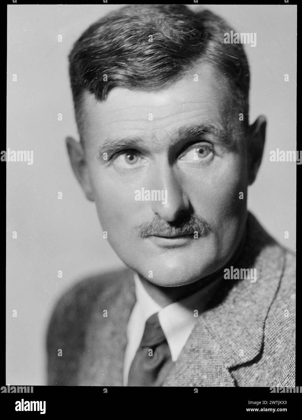 Man; inscribed 'Mr Anson' gelatin silver negatives, black-and-white ...