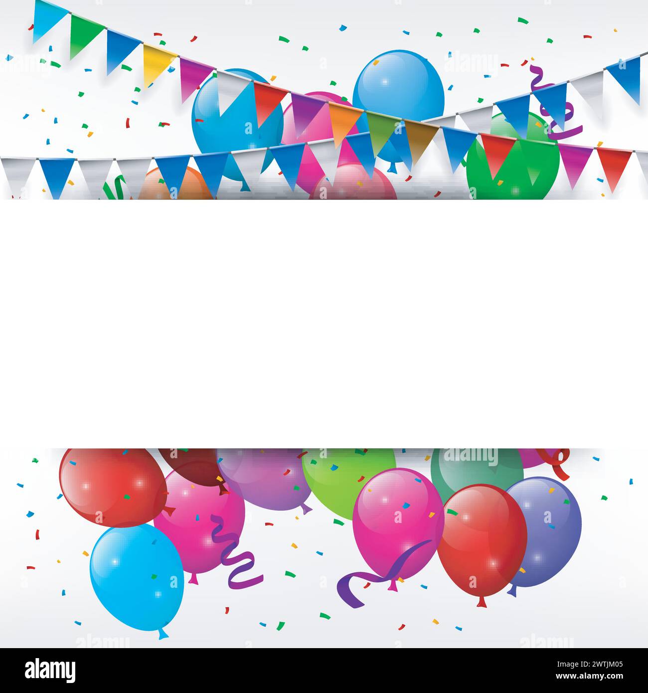 Flags celebration flying Stock Vector Images - Alamy