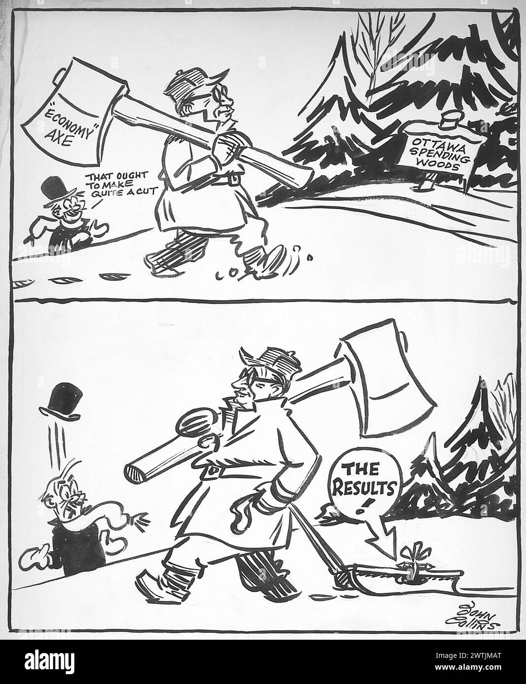 Cartoon yule log hi-res stock photography and images - Alamy