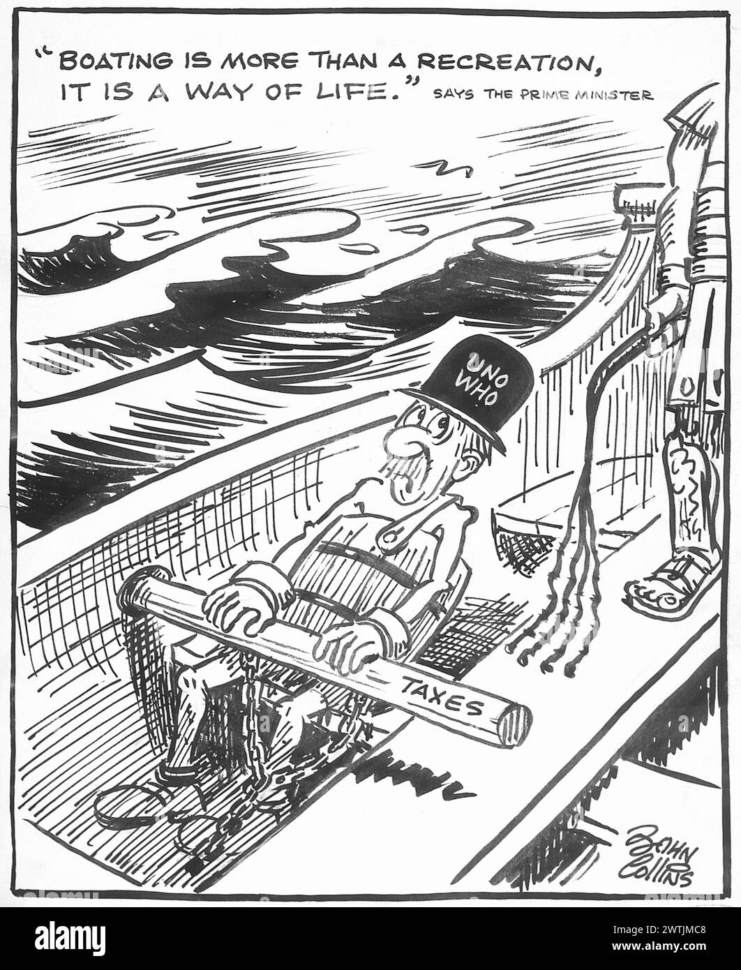 Cartoon - How Well You Put Things, Lester. John Collins (1917-2007 ...