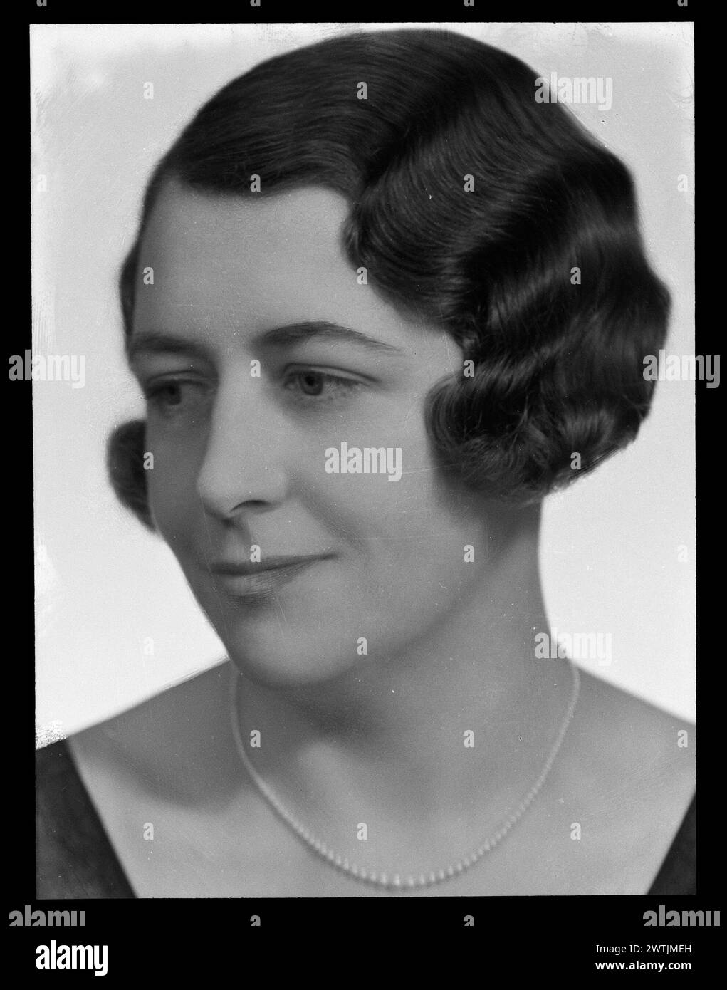 Woman; inscribed 'Miss Branson' gelatin silver negatives, black-and ...