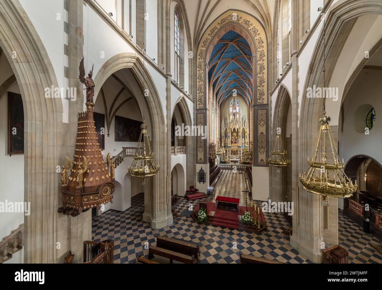 Basilica of Holy Trinity, Dominicans, Krakow, Poland Stock Photo - Alamy