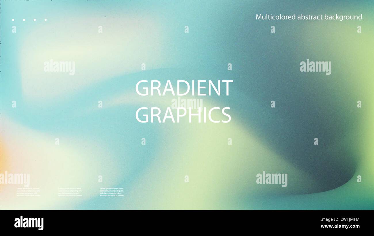Trendy minimalist liquid blurred gradient background. Grunge texture ...
