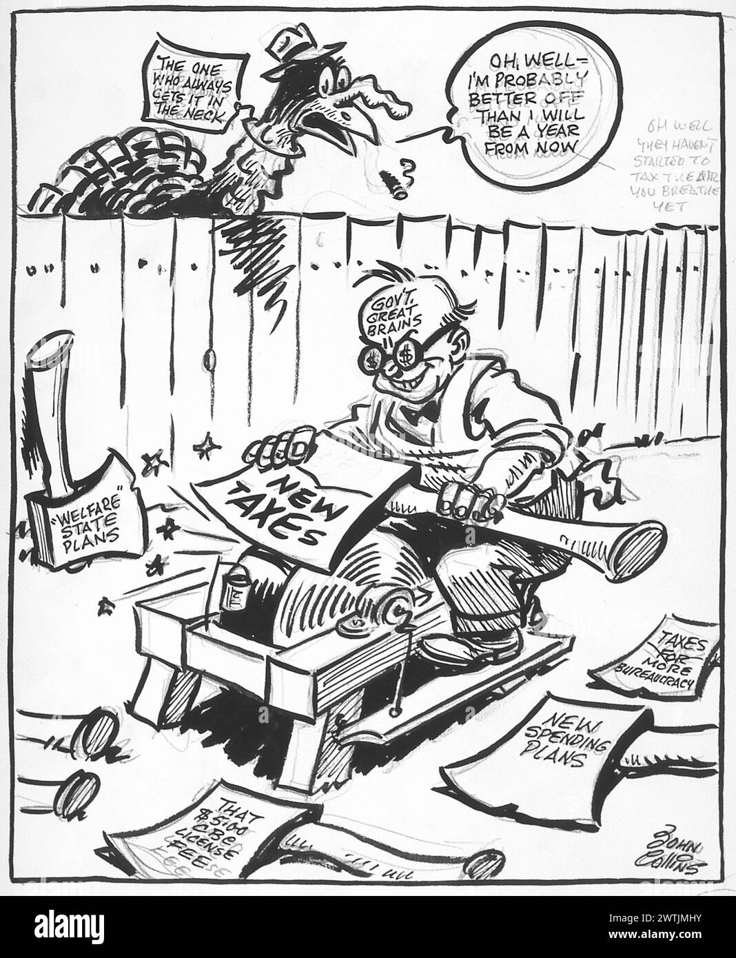 Thanks cartoon Black and White Stock Photos & Images - Alamy