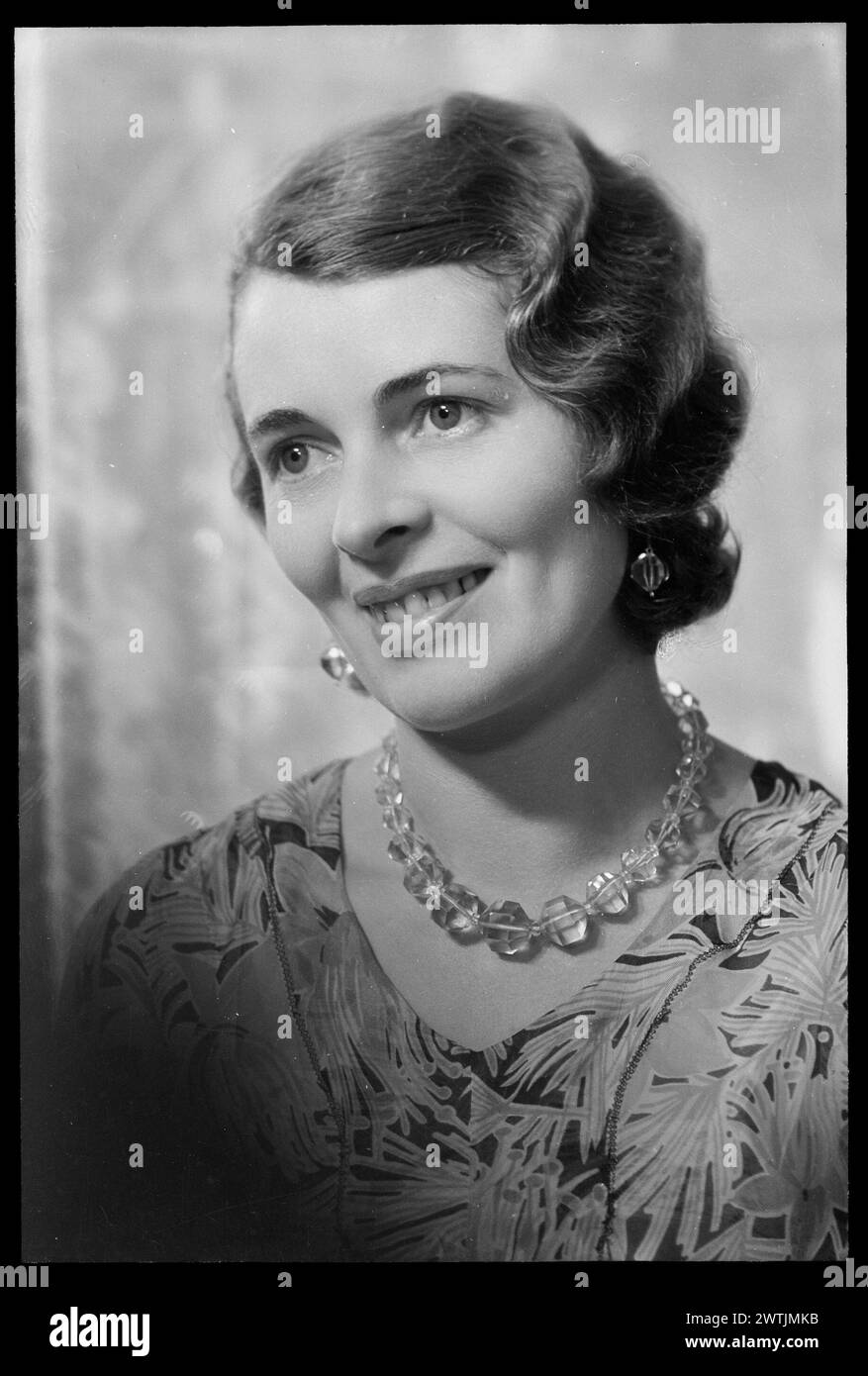 Woman; inscribed 'Mrs Newman' gelatin silver negatives, black-and-white ...