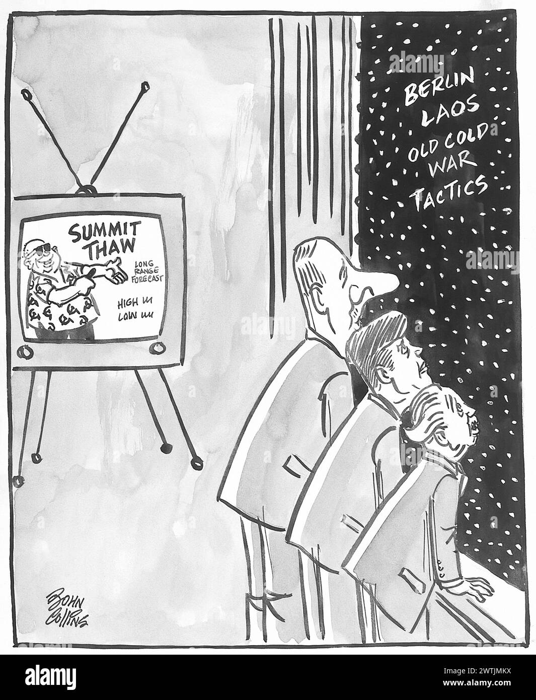 Weatherman cartoon Cut Out Stock Images & Pictures - Alamy