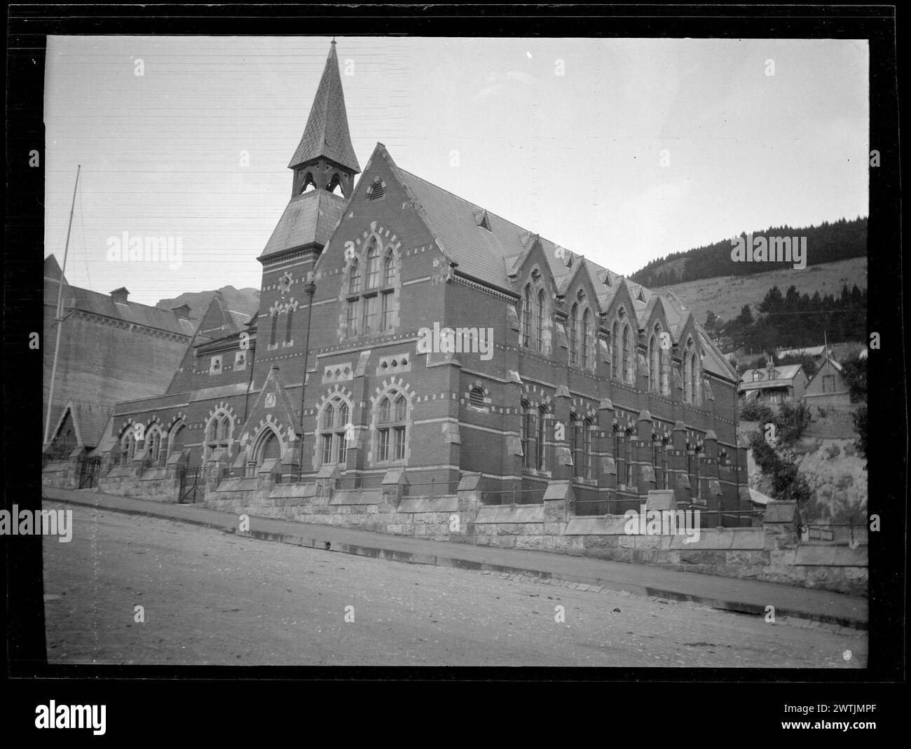 Lyttelton District High School Nitrate negatives, black-and-white ...
