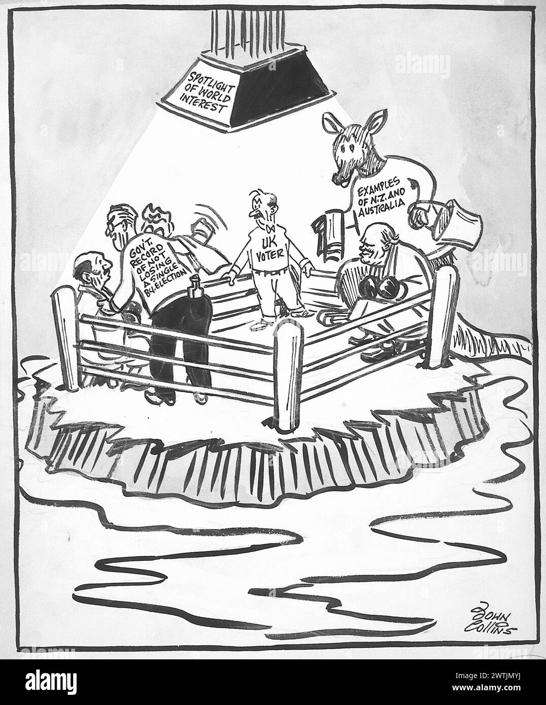Cartoon - Another Battle of Britain. John Collins (1917-2007 Stock ...