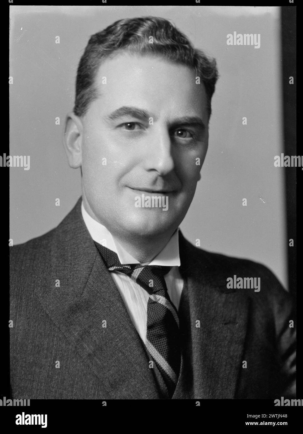 Man; inscribed 'Mr Ford' gelatin silver negatives, black-and-white ...