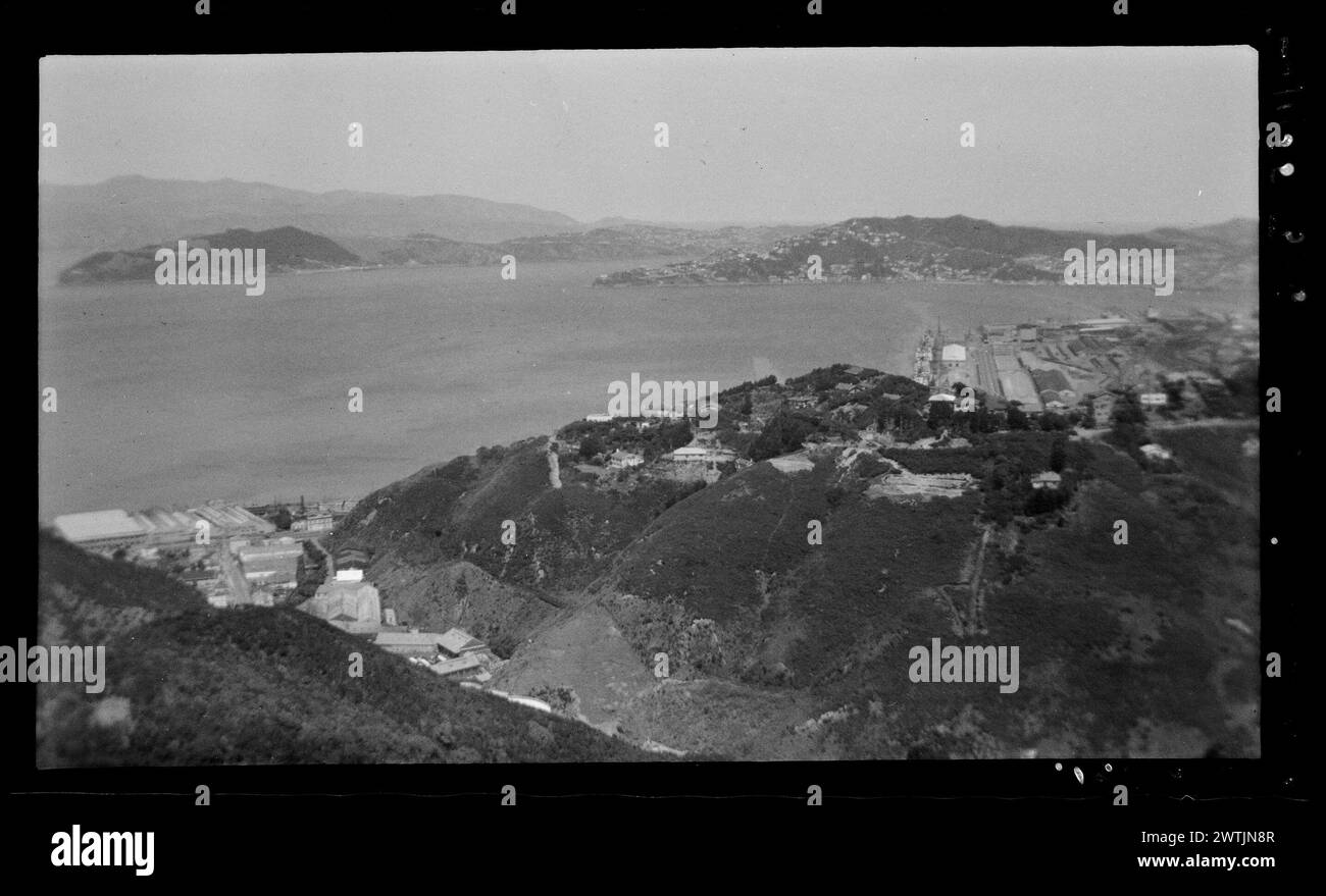 Views from Kaiwharawhara Trig, 720 feet (Ngaio) .... gelatin silver ...