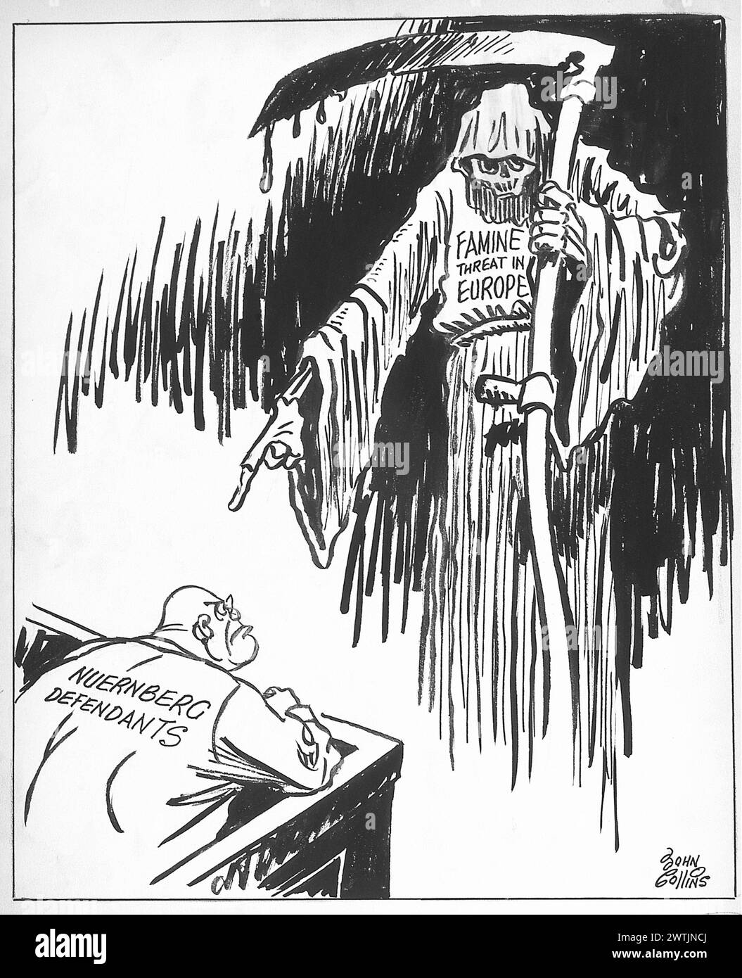 Cartoon - Another Witness Heard From. John Collins (1917-2007 Stock ...
