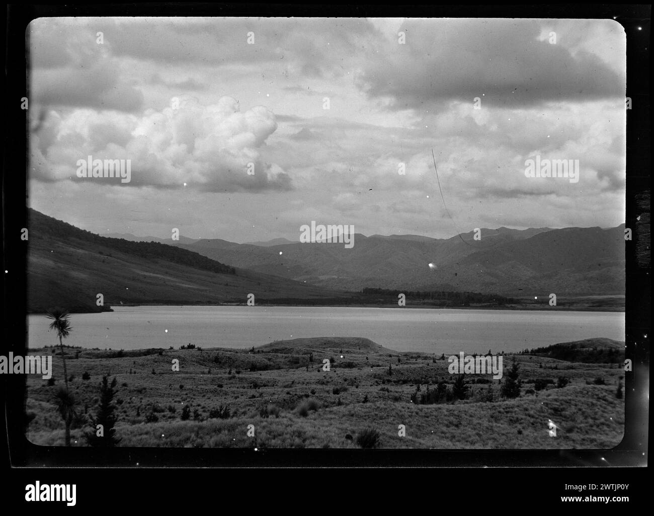 Taupo gelatin silver negatives, black-and-white negatives Stock Photo ...
