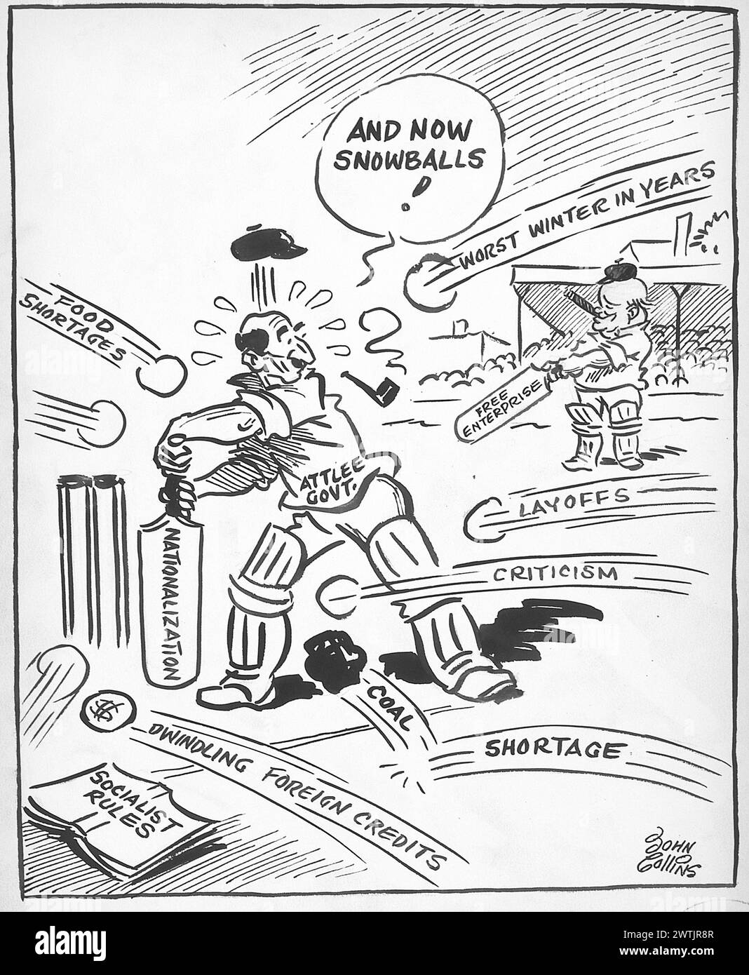 Ground rules cartoon Black and White Stock Photos & Images - Alamy