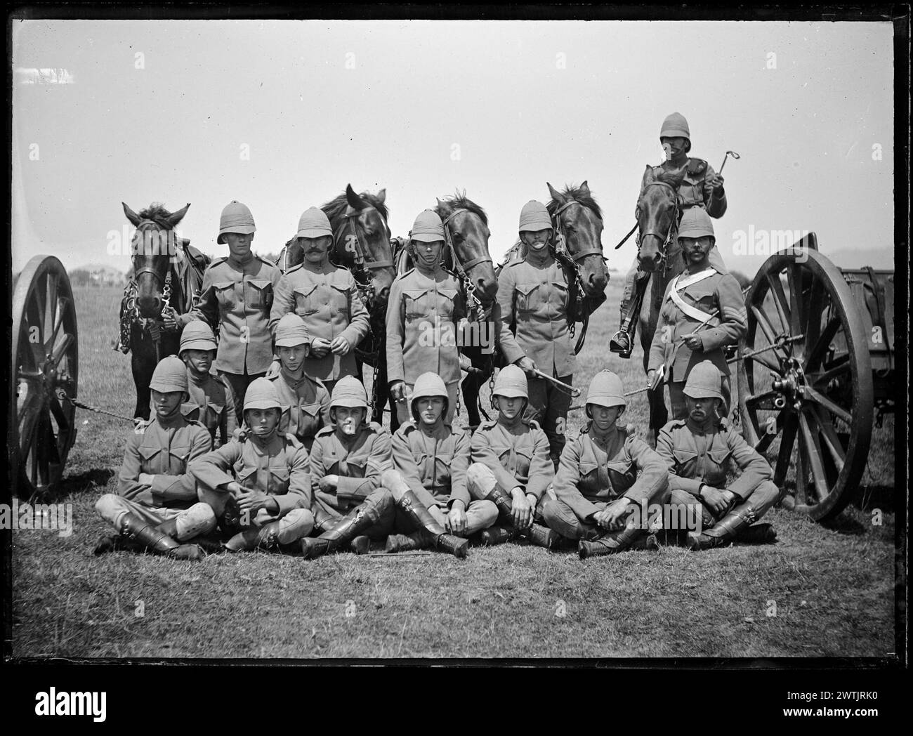 Group of Military Officers black-and-white negatives Stock Photo - Alamy