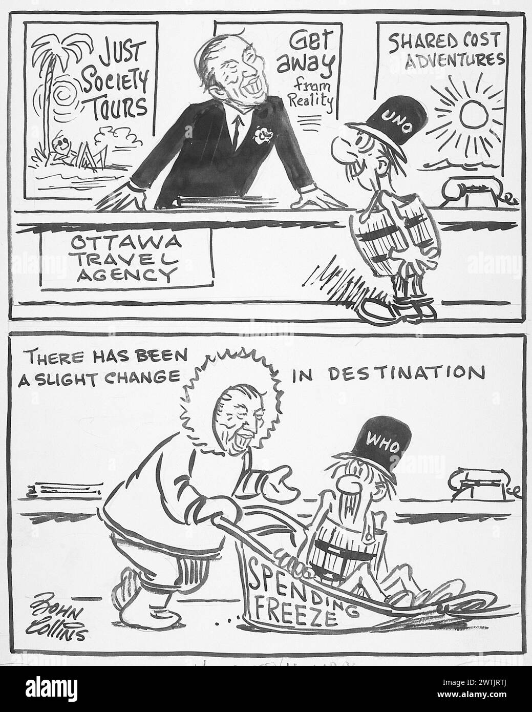 Holiday propaganda Black and White Stock Photos & Images - Alamy