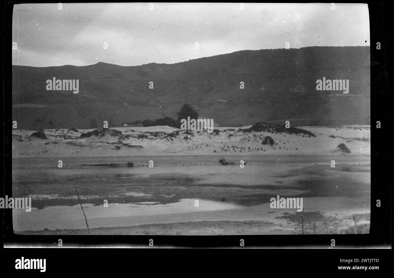 Landscape black-and-white negatives, Nitrate negatives Stock Photo - Alamy