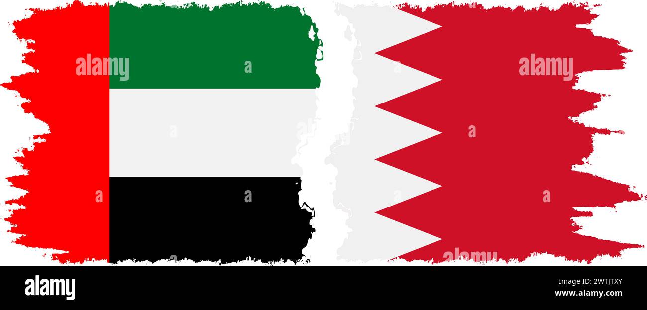 Bahrain uae conflict Stock Vector Images - Alamy