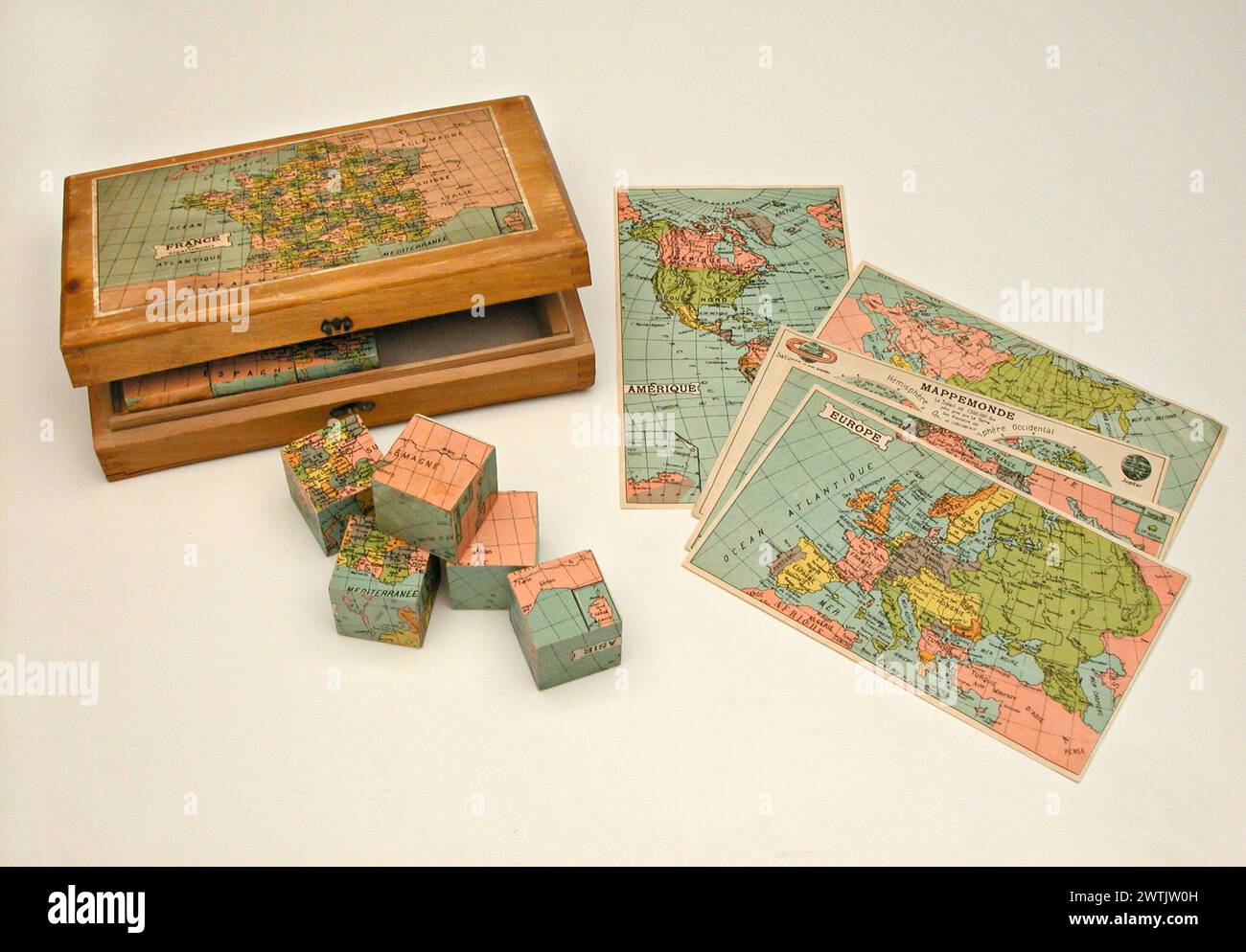 Picture block - Map Block Puzzle Stock Photo - Alamy