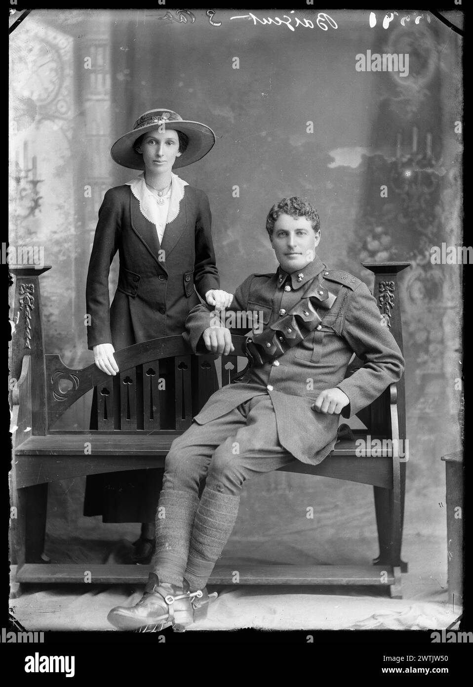 Annie Baigent and Ashley Heath Baigent studio portraits, portraits ...