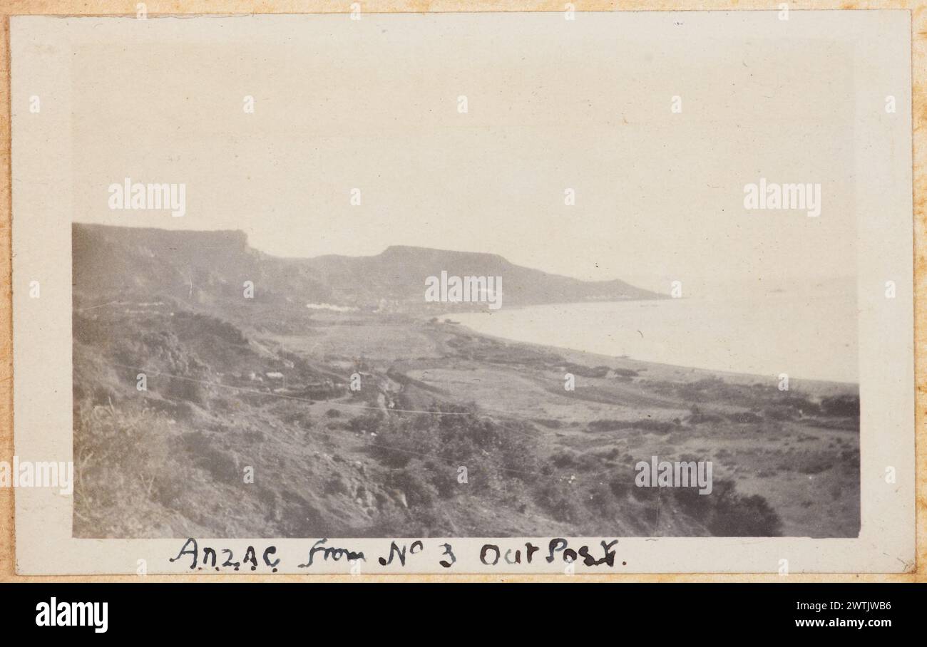ANZAC from Number 3 Outpost. From the album: Photograph album of Major ...