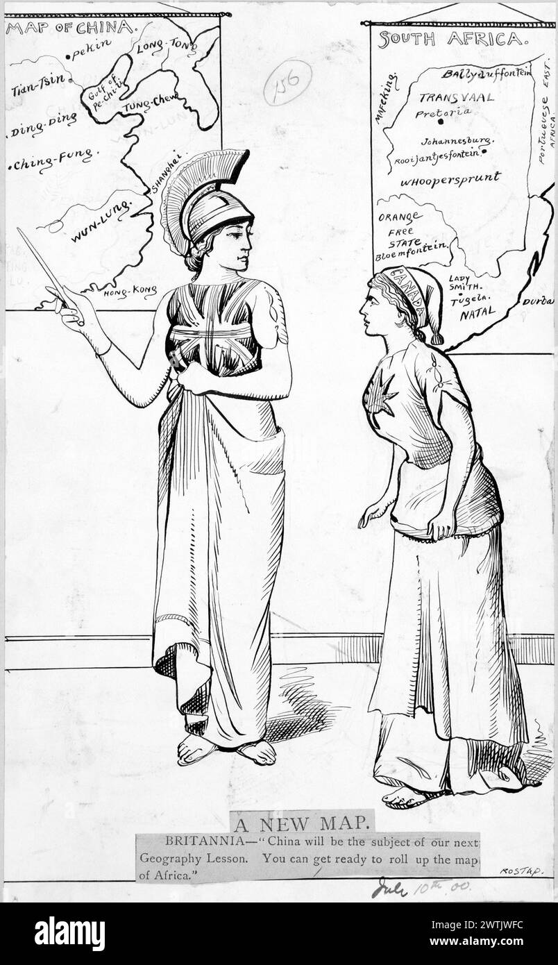 Cartoon map Black and White Stock Photos & Images - Alamy